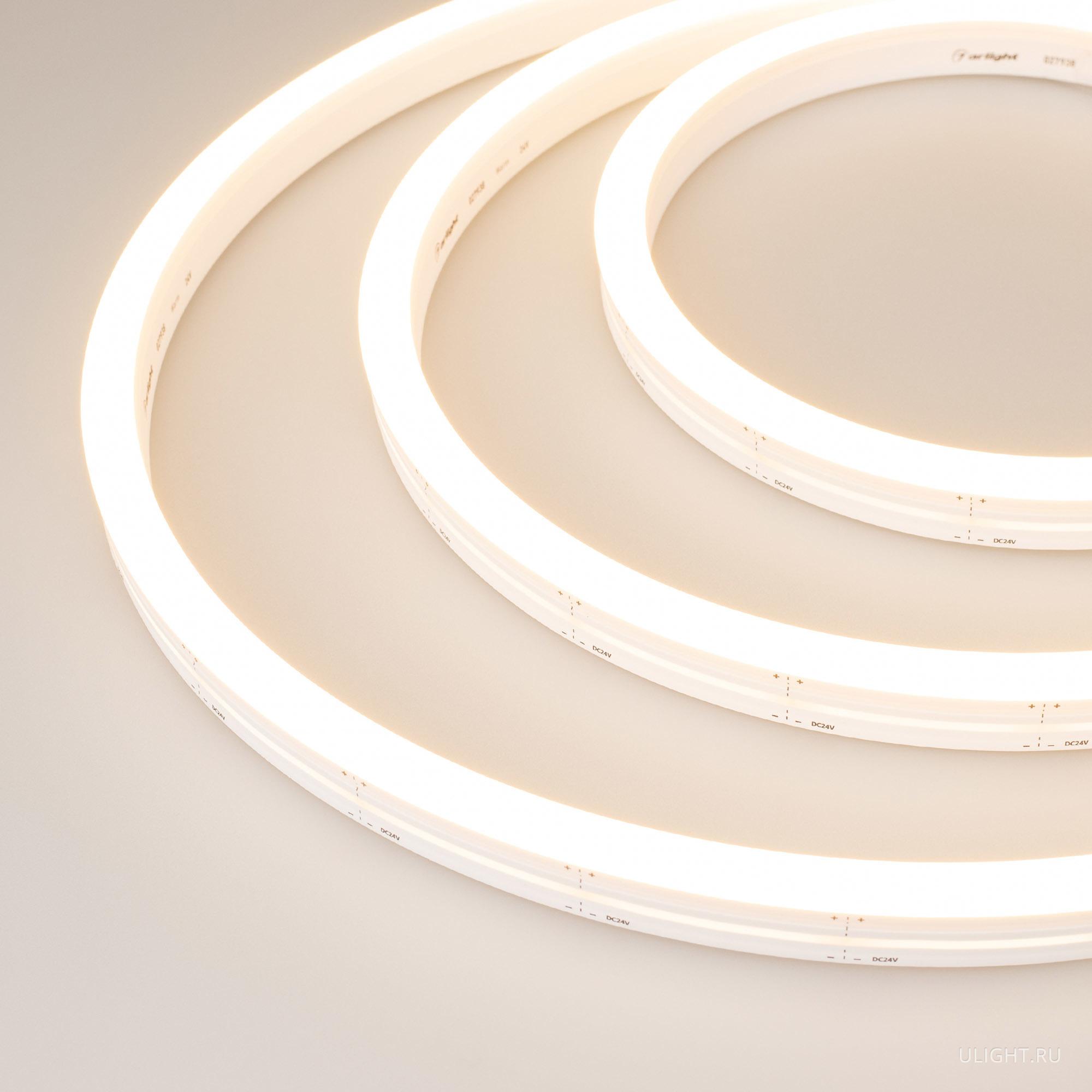 Гибкий неон ARL-MOONLIGHT-1712-SIDE 24V Warm (Arlight, 9.6 Вт/м, IP67), арт.027938 - купить за 3 ...