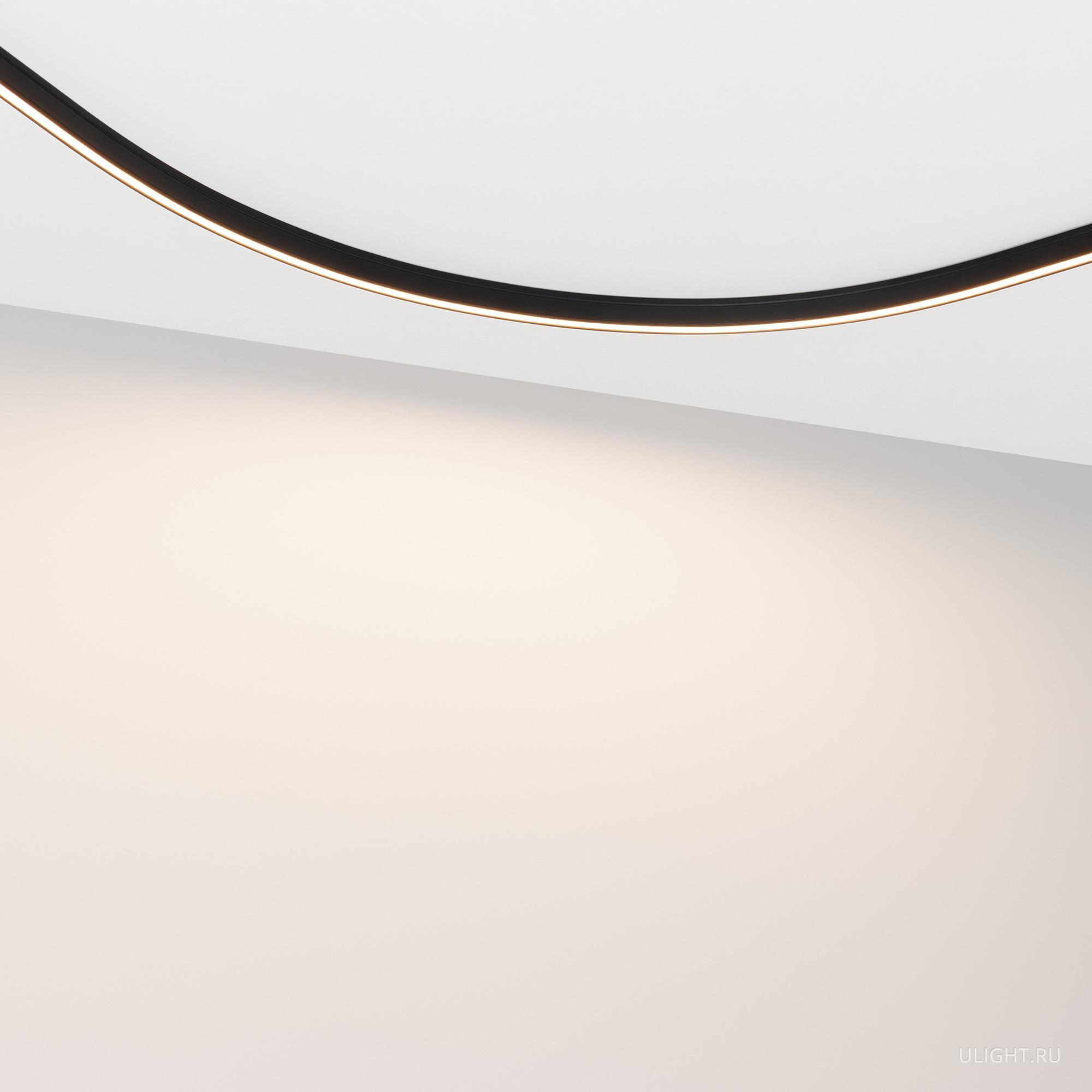 Светильник MAG-MICROCOSM-FLAT-ELASTIC-L2000-16W Day4000 (BK, 100 deg, 24V) (Arlight, IP20 ...